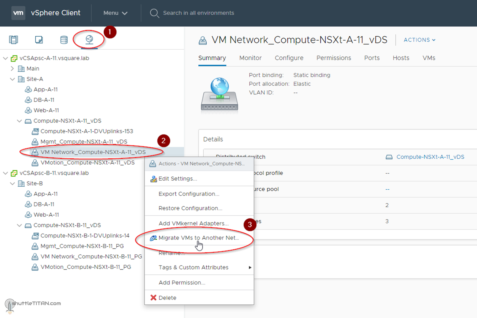 Nsx T Installation Series Step 15 Option 2 Bulk Vm Migration From Vds To N Vds Technology