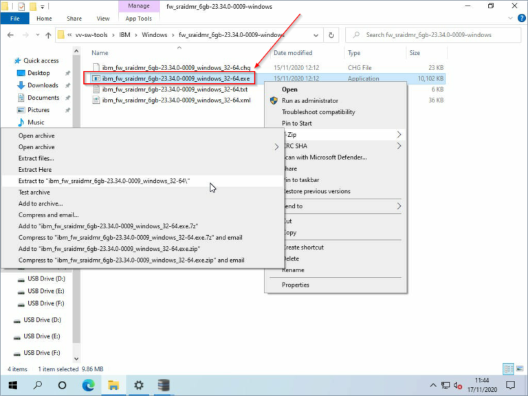 How To Upgrade An Ibm Lsi Based Raid Controller Firmware In A Non Ibm